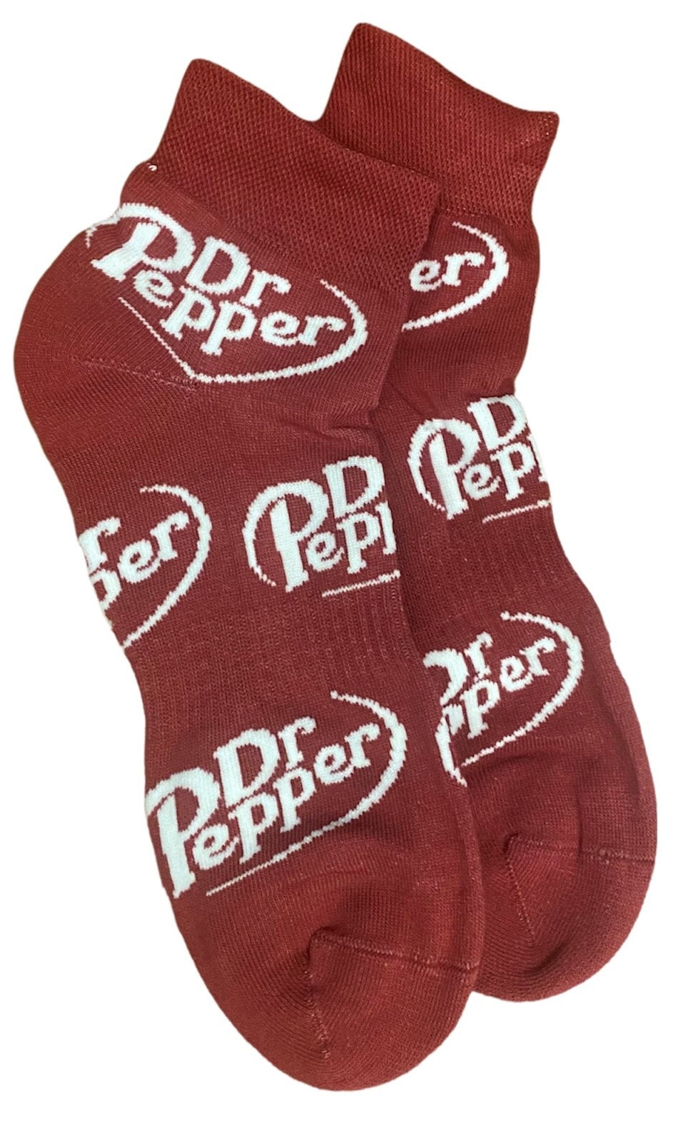 Dr Pepper Modern Logo Ankle Socks | Dr Pepper Museum Gift Shop