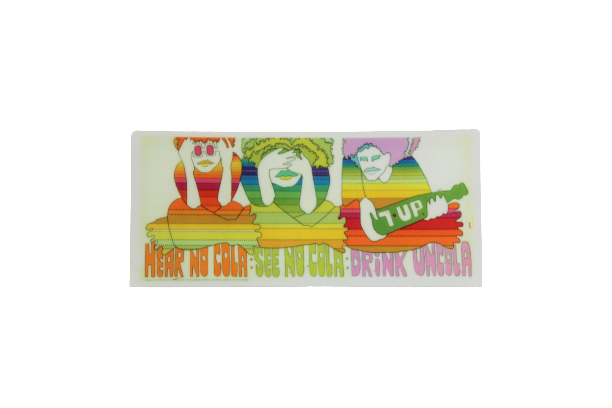 7UP Drink Uncola Sticker | Dr Pepper Museum Gift Shop