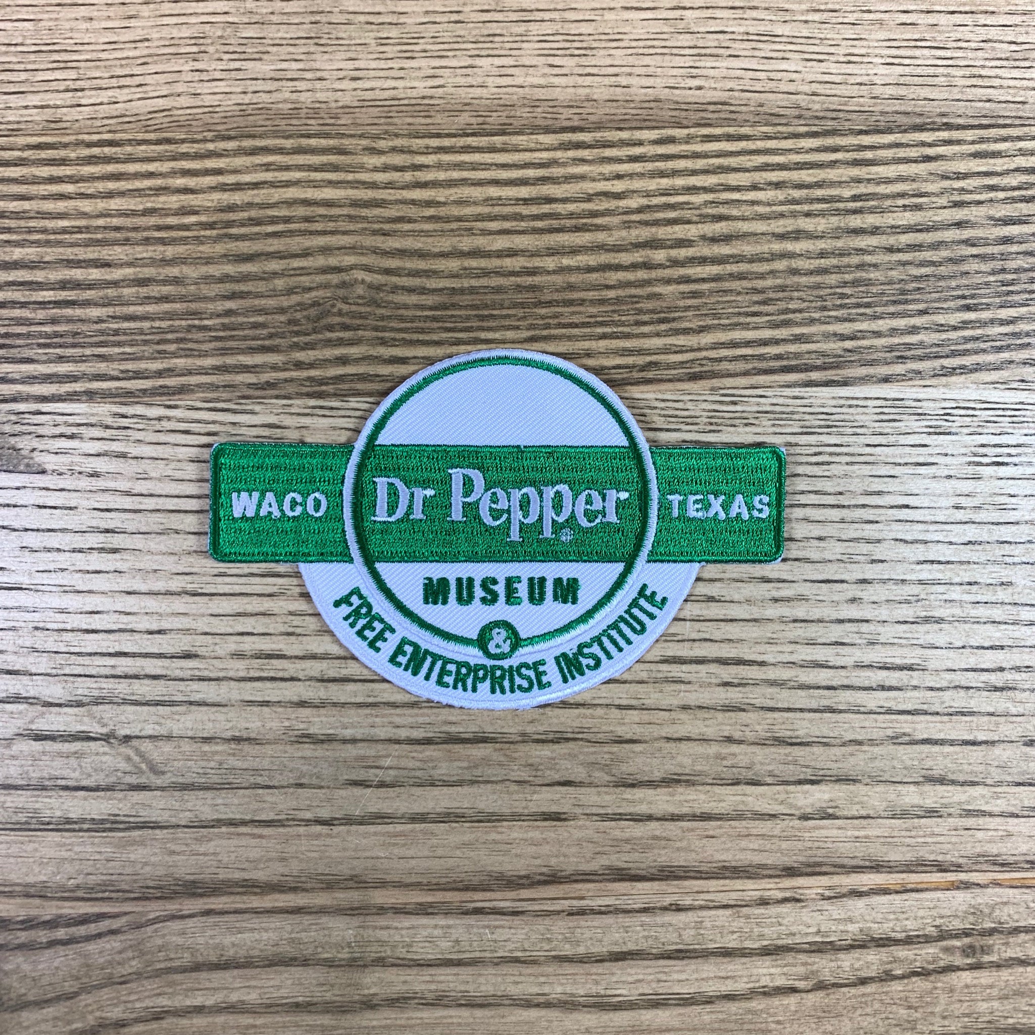 Dr Pepper Museum Embroidered Patch | Dr Pepper Museum Gift Shop