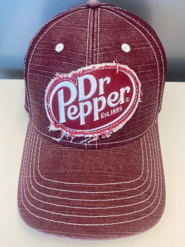 One of a Kind Dr Pepper Hat